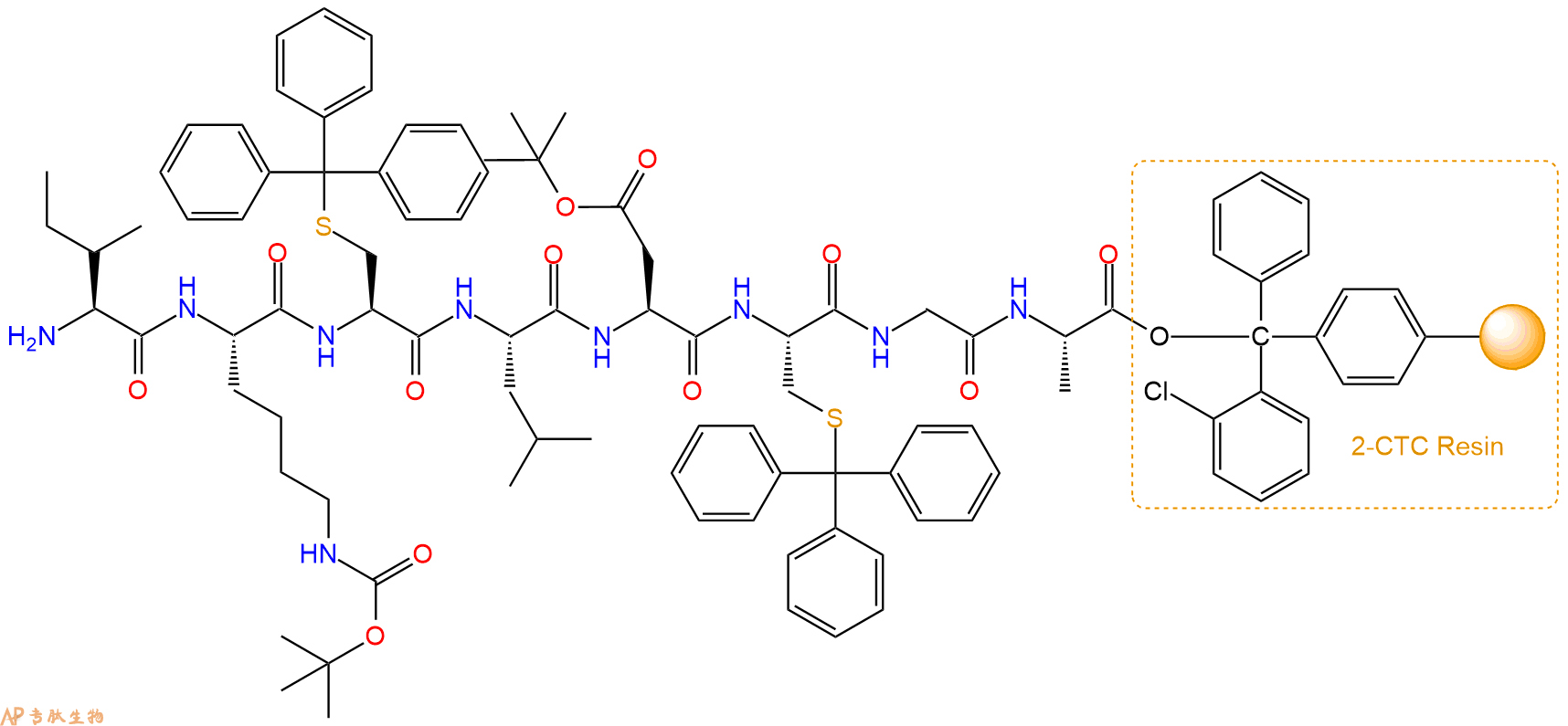H2N-Ile-Lys-Cys-Leu-Asp-Cys-Gly-Ala-COOH_H2N-Ile-Lys-Cys-Leu-Asp-Cys ...