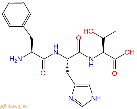三肽Phe-His-Thr_H2N-Phe-His-Thr-OH_H2N-FHT-OH_三肽_ 杭州专肽生物技术有限公司的多肽产品