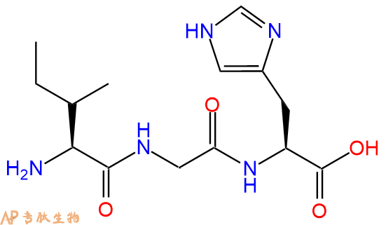 三肽Ile-Gly-His_H2N-Ile-Gly-His-OH_H2N-IGH-OH_三肽_ 杭州专肽生物技术有限公司的多肽产品