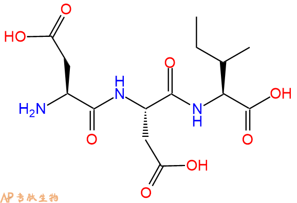 三肽Asp-Asp-Ile_H2N-Asp-Asp-Ile-OH_H2N-DDI-OH_三肽_ 杭州专肽生物技术有限公司的多肽产品