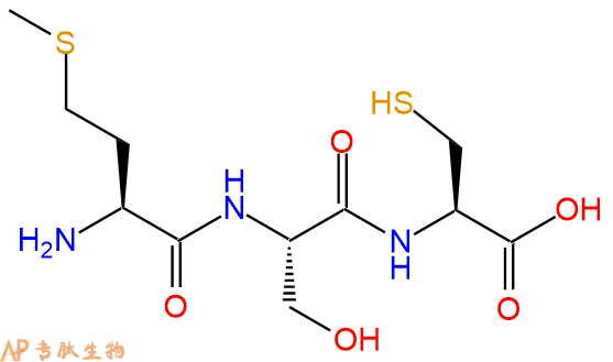 三肽Met-Ser-Cys_H2N-Met-Ser-Cys-OH_H2N-MSC-OH_三肽_ 杭州专肽生物技术有限公司的多肽产品