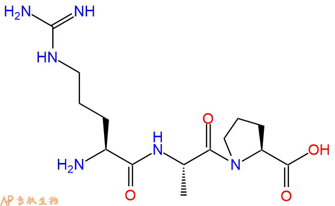 三肽Arg-Ala-Pro_H2N-Arg-Ala-Pro-OH_H2N-RAP-OH_三肽_ 杭州专肽生物技术有限公司的多肽产品