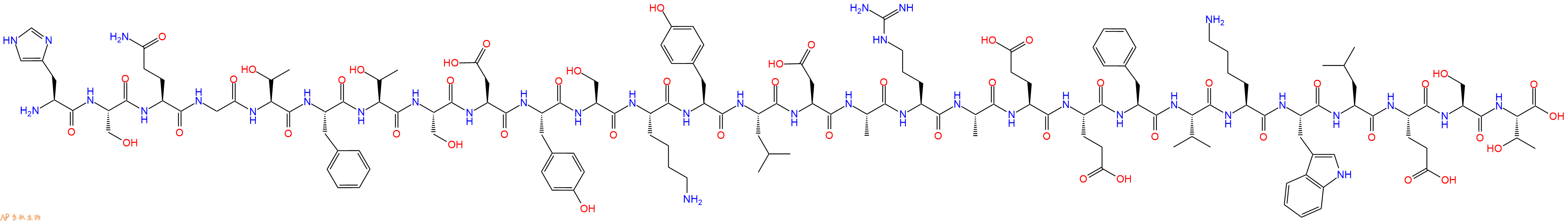 His-Ser-Gln-Gly-Thr-Phe-Thr-Ser-Asp-Tyr-Ser-Lys-Ty_H2N-His-Ser-Gln-Gly ...