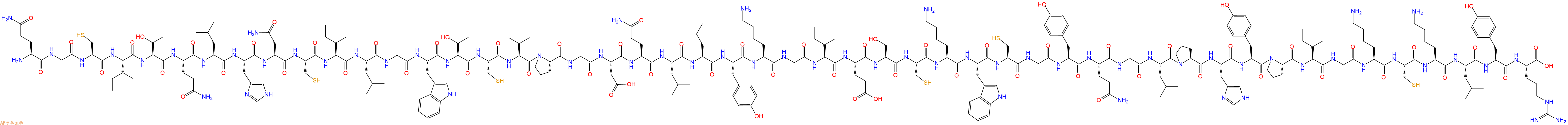 Gln-Gly-Cys-Ile-Thr-Gln-Leu-His-Asn-Cys-Ile-Le_H2N-Gln-Gly-Cys-Ile-Thr ...