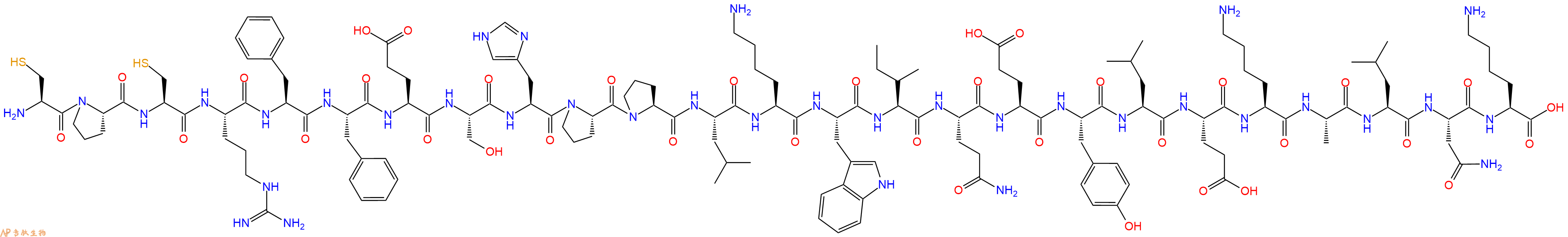 H2N-Cys-Pro-Cys-Arg-Phe-Phe-Glu-Ser-His-Pro-Pro-Le_H2N-Cys-Pro-Cys-Arg ...