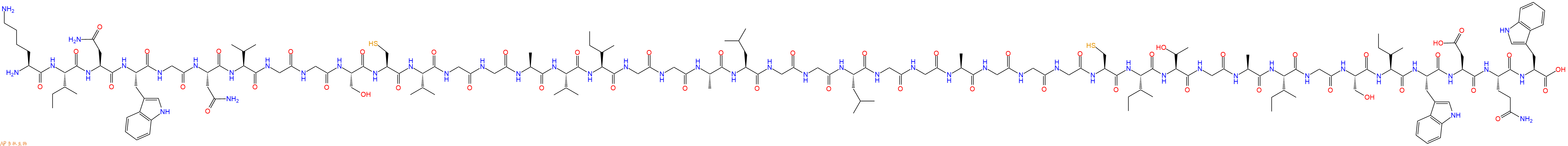 H2N-Lys-Ile-Asn-Trp-Gly-Asn-Val-Gly-Gly-Ser-Cys-Va_H2N-Lys-Ile-Asn-Trp ...