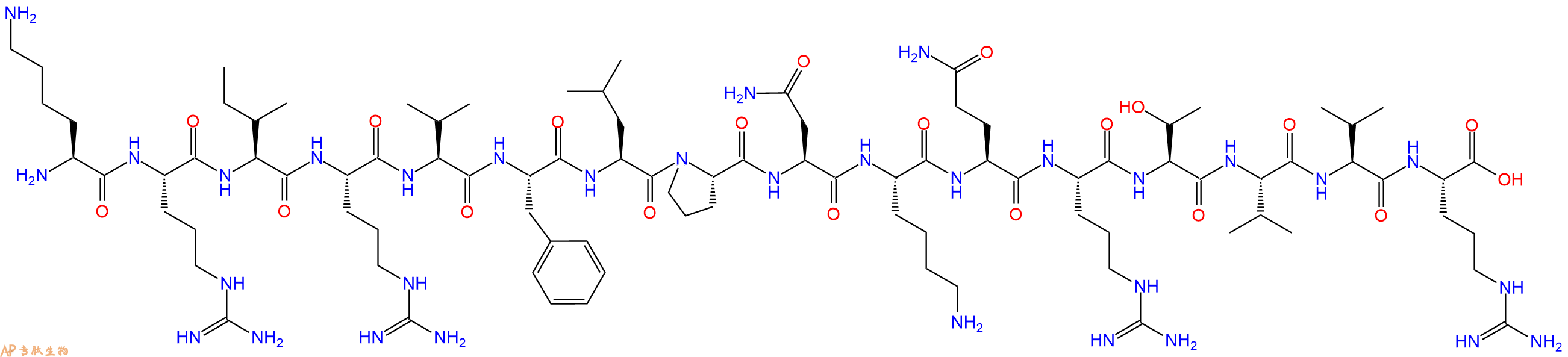 H2N-Lys-Arg-Ile-Arg-Val-Phe-Leu-Pro-Asn-Lys-Gln-Ar_H2N-Lys-Arg-Ile-Arg ...