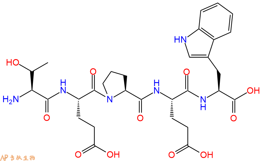 H2N-Thr-Glu-Pro-Glu-Trp-COOH_H2N-Thr-Glu-Pro-Glu-Trp-OH_H2N-TEPEW-OH_未 ...