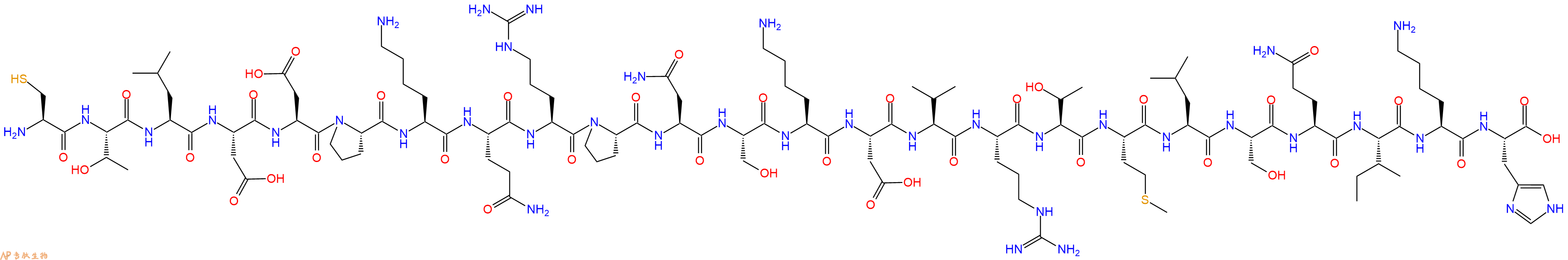 H2N-Cys-Thr-Leu-Asp-Asp-Pro-Lys-Gln-Arg-Pro-Asn-Ser-Lys-Asp-Val-Arg-Thr ...