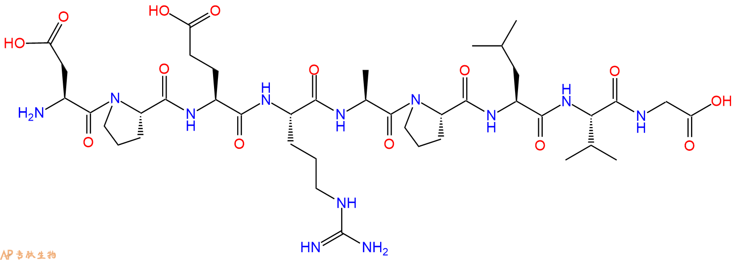 H2N-Asp-Pro-Glu-Arg-Ala-Pro-Leu-Val-Gly-OH_H2N-Asp-Pro-Glu-Arg-Ala-Pro ...