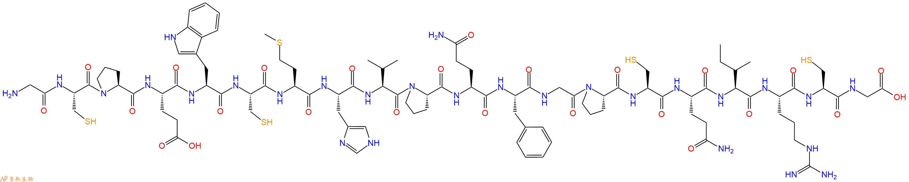 H2N-Gly-Cys-Pro-Glu-Trp-Cys-Met-His-Val-Pro-Gln-Phe-Gly-Pro-Cys-Gln-Ile ...