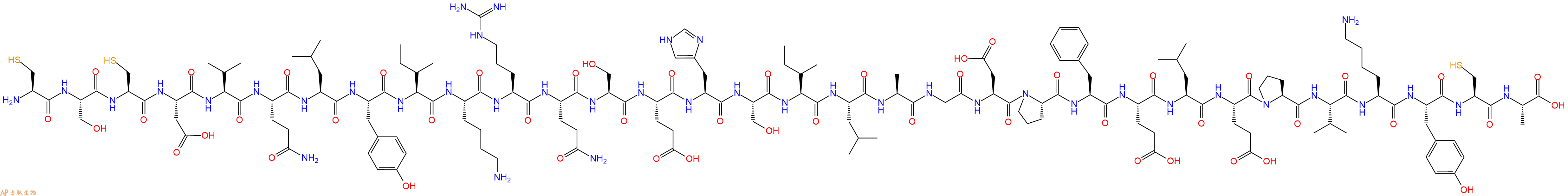 H2N-Cys-Ser-Cys-Asp-Val-Gln-Leu-Tyr-Ile-Lys-Arg-Gln-Ser-Glu-His-Ser-Ile-Leu-Ala-Gly-Asp-Pro-Phe ...