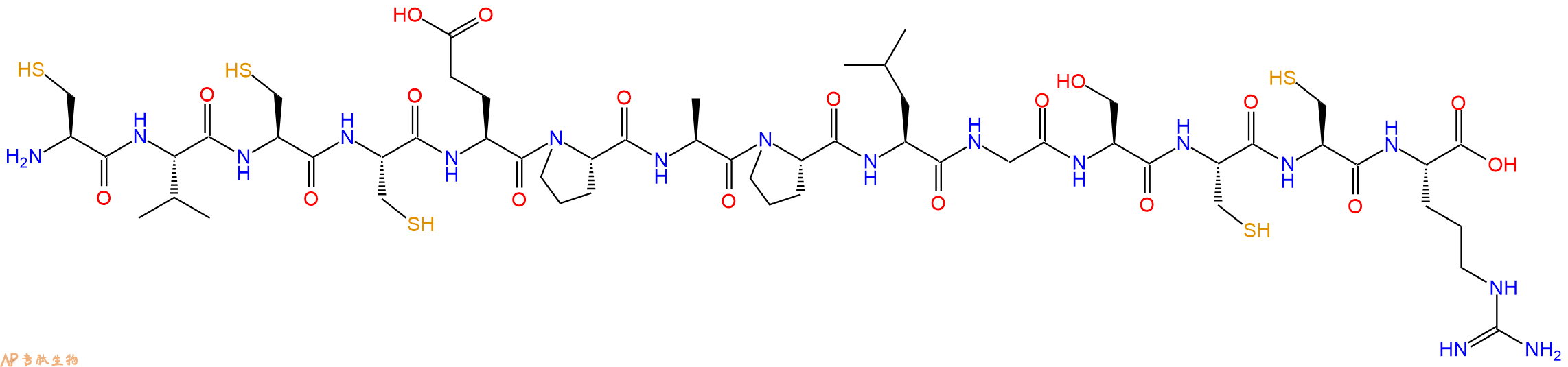 H2N-Cys-Val-Cys-Cys-Glu-Pro-Ala-Pro-Leu-Gly-Ser-Cys-Cys-Arg-OH_H2N-Cys ...